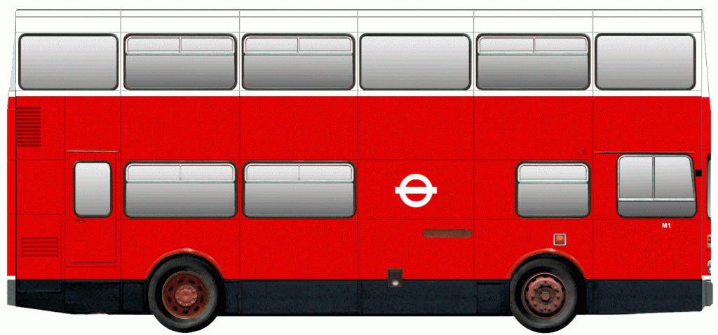 mcw-metrobus-mk1-m1 - Paperdiorama - Donwload Free Paper Model