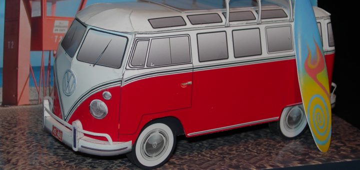 Paul's VW Paper Model - Paperdiorama - Donwload Free Paper Model