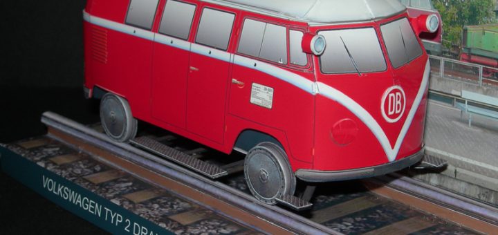 Paul's VW Paper Model - Paperdiorama - Donwload Free Paper Model