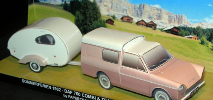VW Typ 2 1962 - Hot Rod Paper Model - Paperdiorama - Donwload Free ...