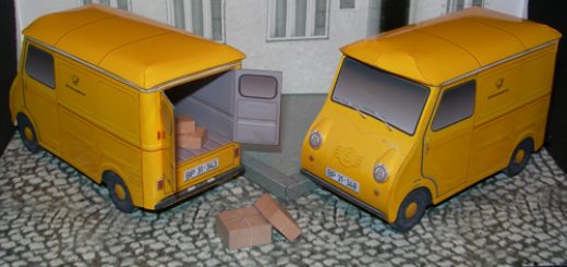 VW Typ 2 1962 - Hot Rod Paper Model - Paperdiorama - Donwload Free ...
