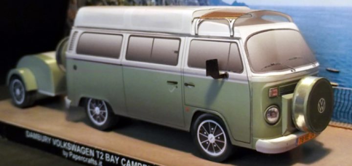 VW Typ 2 1962 - Hot Rod Paper Model - Paperdiorama - Donwload Free ...