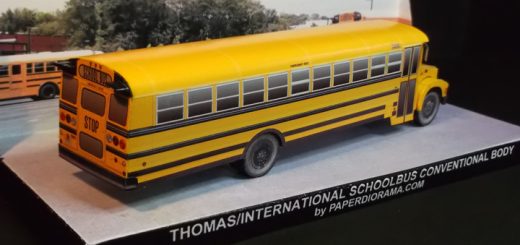 Schoolbus_foto1-International 3800 paper model - Paperdiorama ...