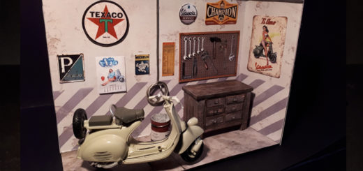 Garage_foto1 paper model - Paperdiorama - Donwload Free Paper Model