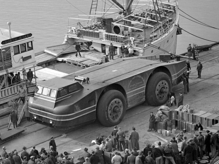 Byrd's Snow Cruiser - Paper Model 1/100 Scale - Paperdiorama - Donwload ...